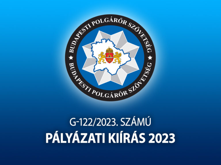 Pályázati kiírás 2023 – BPSZ